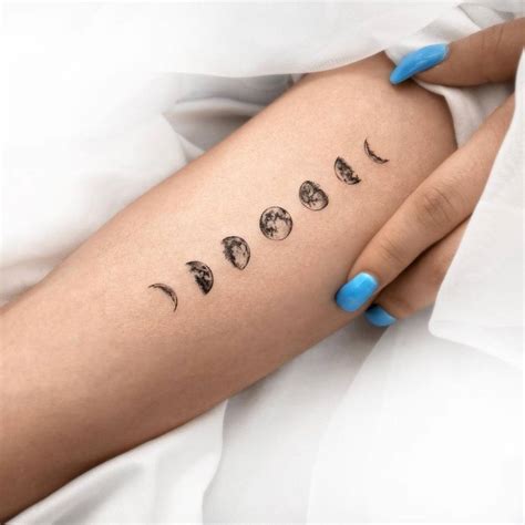 Moon Phase Tattoo