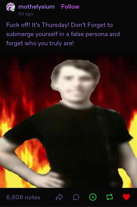 No Longer Wednesday Rcuratedtumblr