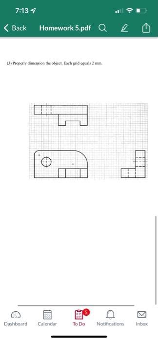 solved properly dimension the object each grid equals 2