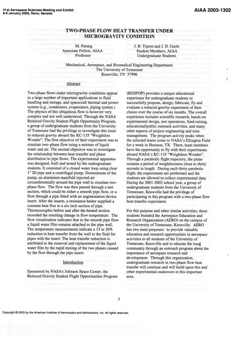 Pdf Two Phase Flow Heat Transfer Under Microgravity Condition