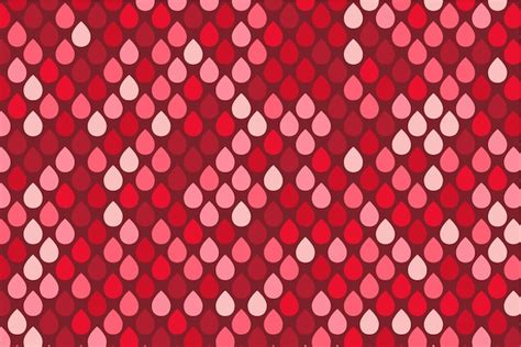 Premium Vector Pattern With Geometric Elements In Red Tones Abstract Gradient Background