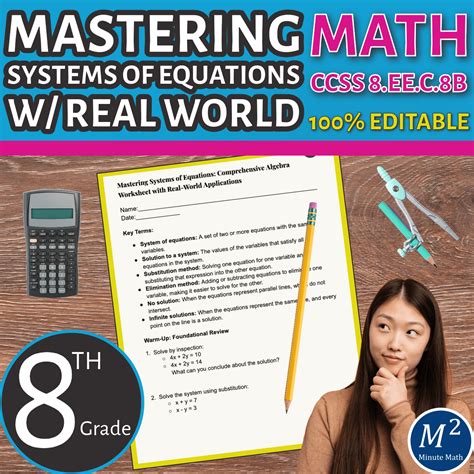 Mastering Systems Of Equations Comprehensive Algebra Worksheet With