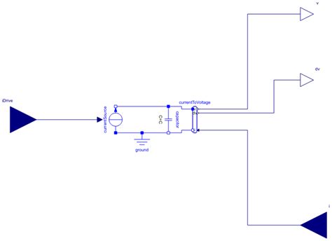 Modelica Electricalanalogexamplesutilitiesdirectcapacitor
