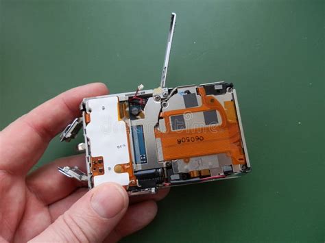 Repair And Disassembly Of A Pocket Digital Camera Stock Image Image Of Background Repair