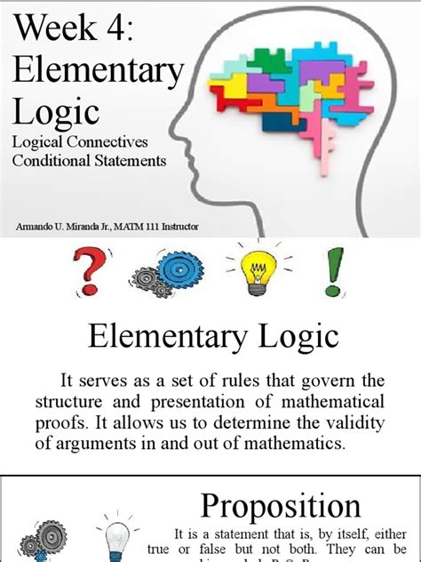 bsacc 4 elementary logic and problem solving pdf if and only if logic
