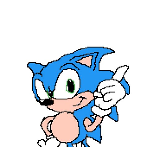Pixilart Sonic Modren By Anonymous