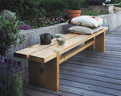 5 Diy Trädgårdsbänkar Av Hållbara Material Inredningsvis