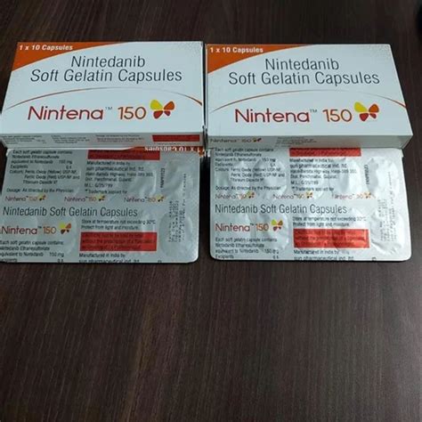 Ofev Nintedanib Capsules 150 Mg At ₹ 1600 Strip Anti Cancer Medicines