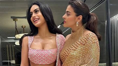 Nysa Devgan Bollywood Debut Manish Malhotra Hint Share Traditional Look Pics Kajol Ajay Devgan