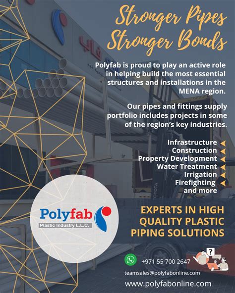 Polyfab Polyfab Polyfabexport Pvc Hdpe Pvcpipes Hdpepipes… Polyfab Plastic Industry Llc