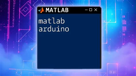 Mastering The Matlab Command Window A Quick Guide