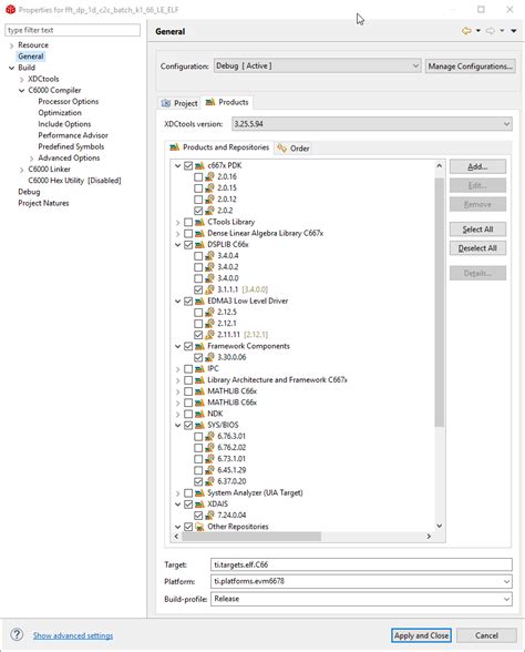 compiler tms320c6678 c ti pdk c667x 2 0 2 packages ti csl csl xmcaux