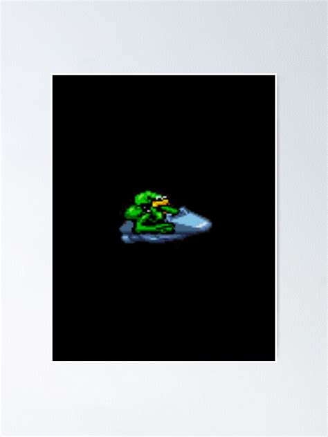 Turbo Toad Poster For Sale By Double Ghost Redbubble