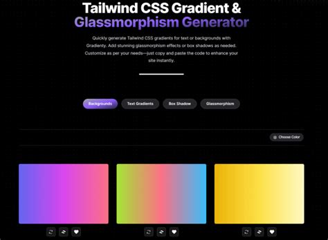 Tailwind Best Gradient Generator Tools Larainfo