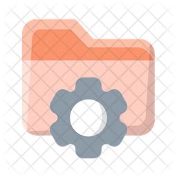File Management Icon Download In Flat Style