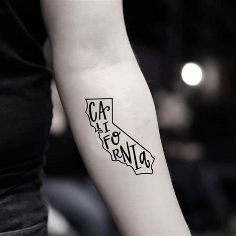 California Outline Tattoos Mike Patriarca Tattoo