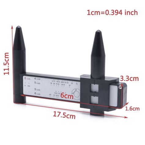 Wheel Bolt Pattern Gauge 4 5 6 8 Holes Lug Measuri Grandado
