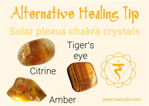 Solar Plexus Chakra Healing Crystals