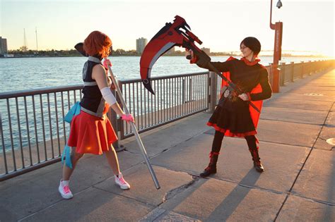 Nora Vs Ruby By Torakisa On Deviantart