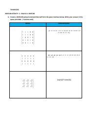MATLAB ACTIVITY Pdf TIP ME S MATLAB ACTIVITY Matrix In MATLAB A Create A MATLAB