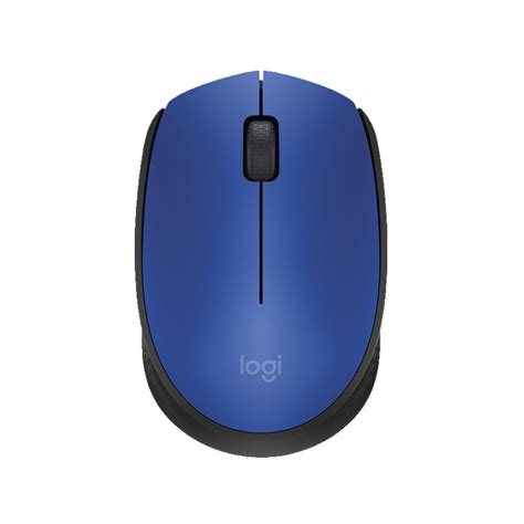 Logitech M Wireless Mouse Blue Nastars