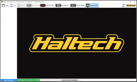 How To Update Your Haltech Ic 7 Dash Display To Use The Nsp Software
