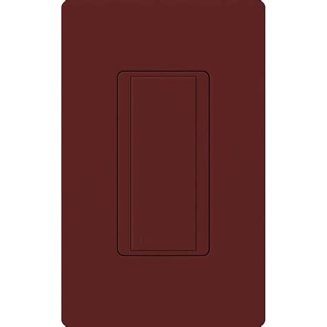 Lutron Maestro 8 Amp Multi Location Tap Light Switch Merlot In The Light Switches Department At