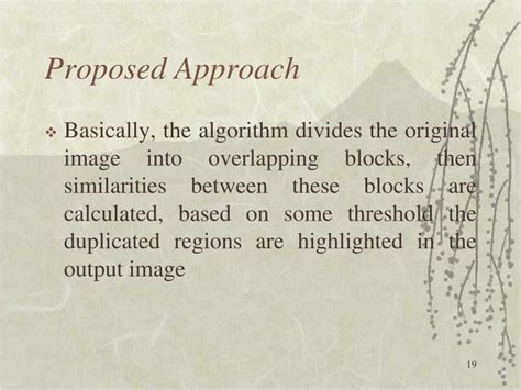 Ppt A Robust Detection Algorithm For Copy Move Forgery In Digital Images Powerpoint