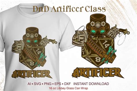 Dnd Artificer Character Job Class Svg ∞ Dungeons And Dragons Svg ∞