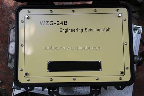 High Frequency Engineering Seismic Seismograph Equipment