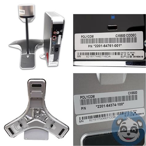 Polycom Cx5500 Video Conference Codec And 360 Camera No Cords Komercos Polycom Cx5500 Video Conference Codec And 360 Camera No Cords Komercos