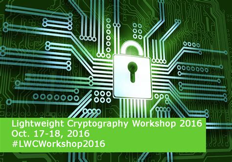 Lightweight Cryptography Workshop NIST