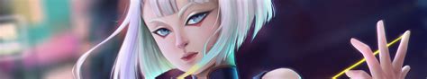 5760x1080 Resolution Lucy From Cyberpunk Edgerunners Fan Art 5760x1080