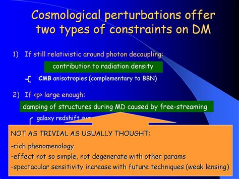 Ggi Florence 14 September 2006 Julien Lesgourgues Lapth Annecy