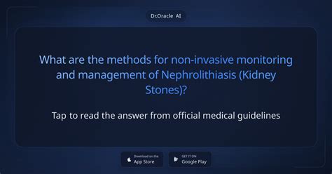 What Are The Methods For Non Invasive Monitoring And Management Of