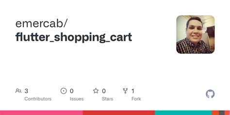 github emercab flutter shopping cart