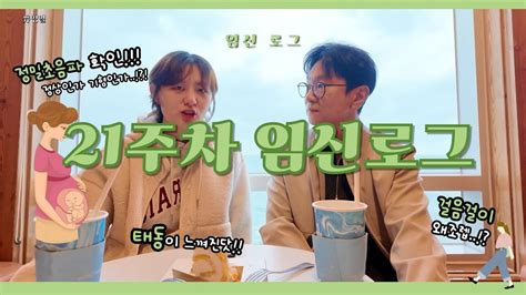 정밀 초음파에서 확인한 아기 손가락🖐🏻 목사 부부의 리얼 임신 21주차 브이로그 ️ 정밀초음파 태동👶🏻 몸의 변화🕺