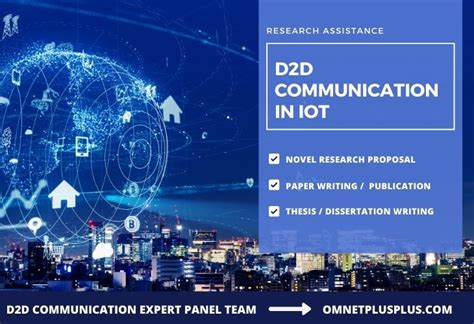 D2d Communication In Iot Technology [worldwide Research Guidance]