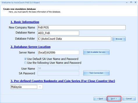 Posconfiguration Autocount Resource Center