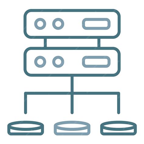 Premium Vector Structured Data Flat Illustration