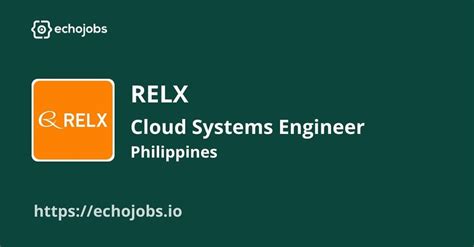 Relx Is Hiring Cloud Systems Engineer Philippines React Aws Kubernetes Azure Java R