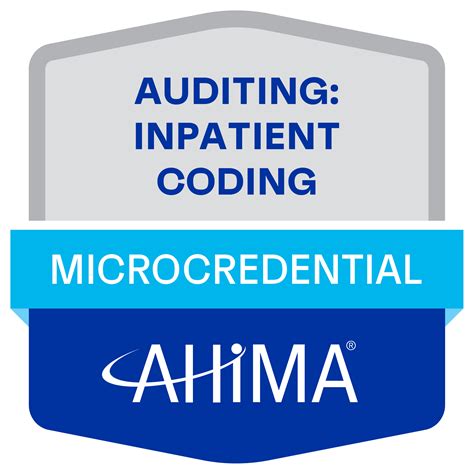 Auditing Inpatient Coding Ahima Microcredentials