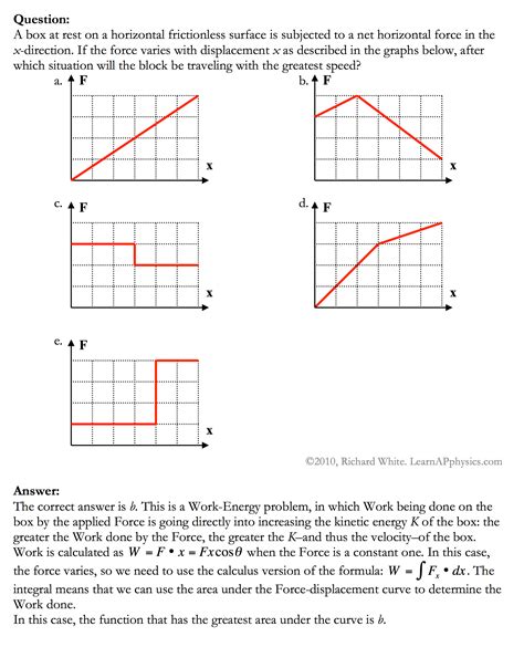 Learn Ap Physics Problem Of The Day Solution