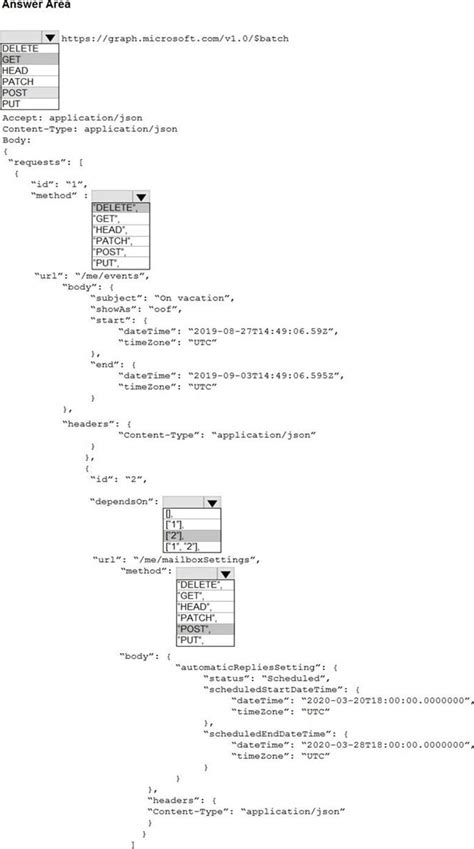 How Should You Complete The Batch Request Exam4training