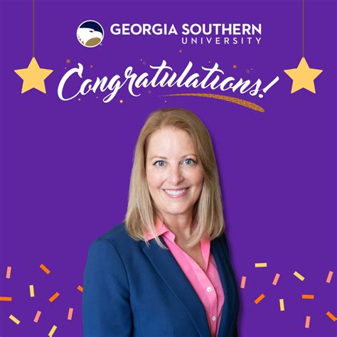 Congrats Celebration Georgiasouthern Gsu Deborah Nelson