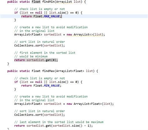 Java How To Calculate Min Max Keys Of Map Stack Overflow
