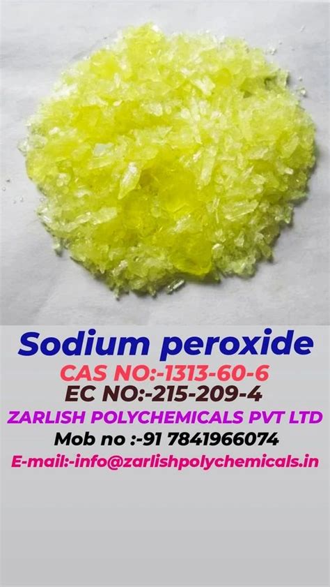 Sodium Peroxide At Best Price In Vasai By Zarlish Polychemicals Private Limited Id 2851256944933