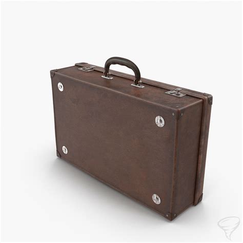 빈티지 여행 가방 3d 모델 24 Max Free3d