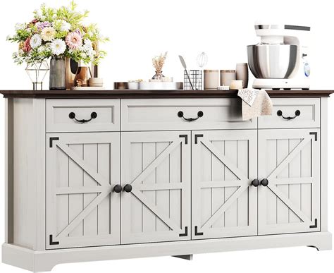 Buffet Sideboard Cabinet With Storage 65 Large Kitchen