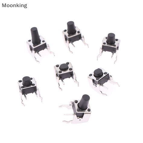 New 20pcs 6x6mm Pcb Panel Momentary Tactile Tact Mini Push Button Switch Micro Switch Right